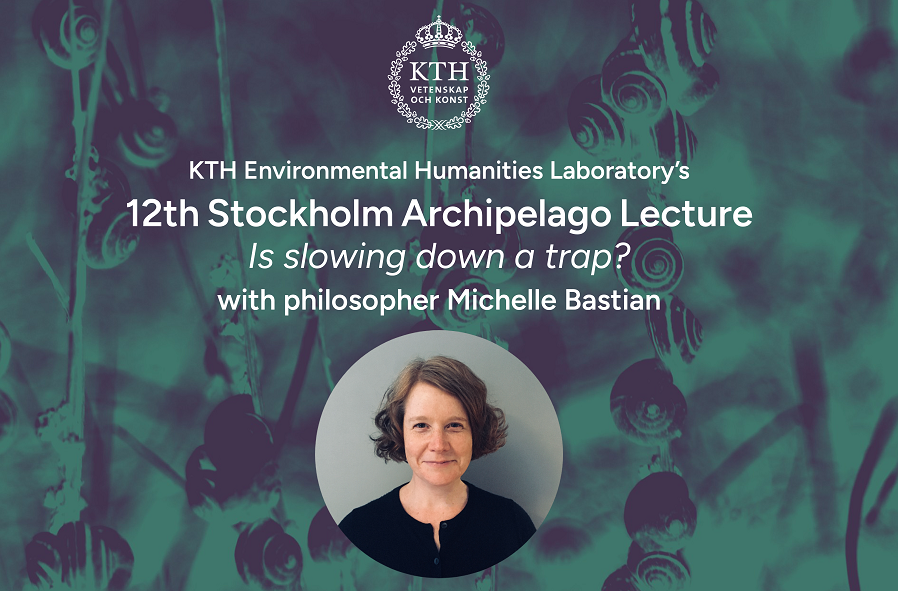 First Stockholm Archipelago Lecture on-site since 2019- given by Michelle Bastian on 7th December